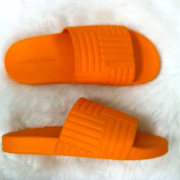 Bottega Veneta | Shoes | Bottega Veneta Mens Orange Size 45 Slides ...
